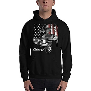 JG Infinite Chevy K5 Blazer Vintage American Truck Unisex Hoodie Black
