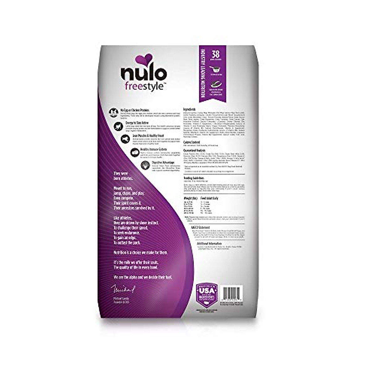 Nulo Freestyle Small Breed Dog Food, Premium Adult and Puppy Grain-Free Dry Smaller Sized Kibble Food, with BC30 Probiotic for Healthy Digestion Support