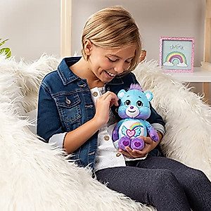 Care Bears Basic Bean Plush (Glitter) - Dream Bright Bear Small
