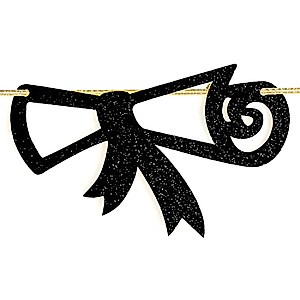 Gold Glitter PHD Banner, You PHDid It/Congratulations PHD/Congrats PHD/Congrats Doctor, Graduations Party Decorations Supplies