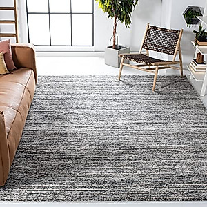 SAFAVIEH Retro Collection Accent Rug - 4' x 6', Ivory & Gold, Modern Abstract Design, Non-Shedding & Easy Care, Ideal for High Traffic Areas in Entryway, Living Room, Bedroom (RET2133-1121)