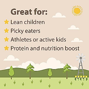 TruHeight Growth Protein Shake Ages 5+ (Vanilla) - Clinically Proven Nutrients, Vitamins, & Minerals for Kids, Teens & Young Adults - Immune Support, Non-GMO, Gluten-Free, Powder Shakes & Snacks