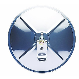 Fit System CL085 8-1/2" Stainless Steel Round Convex Mirror