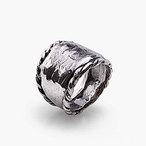 Joolala Sterling Silver Women’s Ring – 925 Silver Rings for Women – Elegant and Stylish Design – Various Models – Gorgeous Oxidized Finish – Ideal Promise Ring, Anniversary (8)