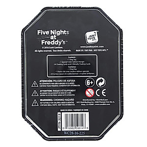 Five Nights at Freddy's Collectable Dog Tag Trading Card and Key Chain Tin Set