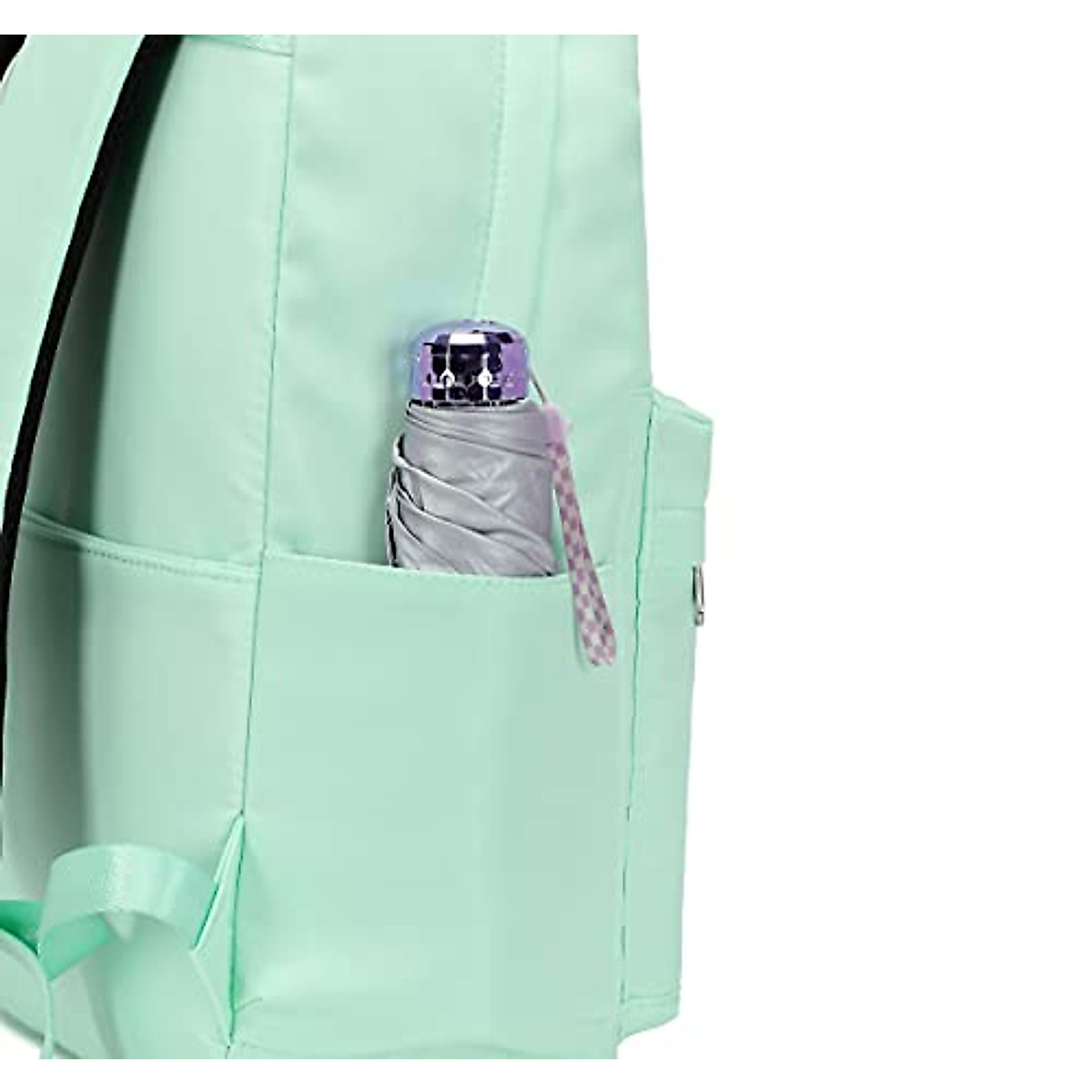 Wadirum Cute Backpack for Women Fashion Bow Decoration Schoolbag for Girl Green
