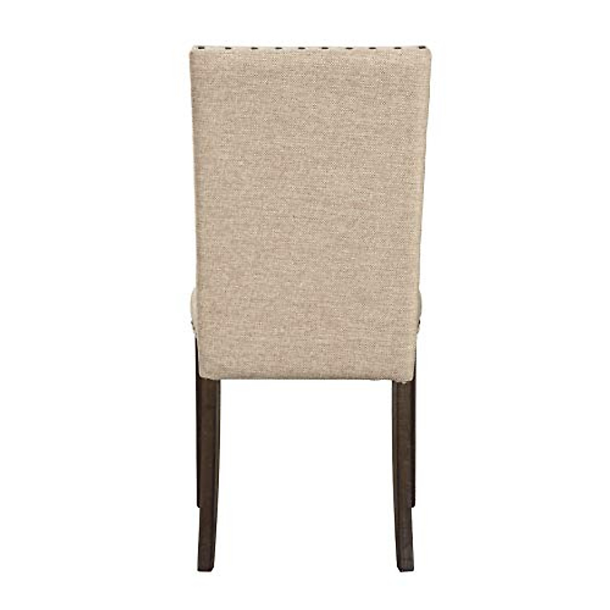 Signature Design by Ashley Rokane Dining Room Upholstered Chair Set of 2, Beige