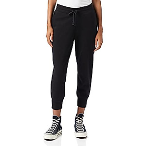 Amazon Essentials Women's French Terry Fleece Capri Jogger Sweatpant (Available in Plus Size), Black, XX-Large