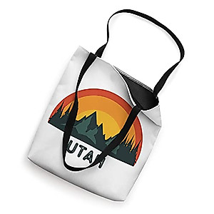 Utah Vintage Sunset 80s Retro Summer Beehive State USA Tote Bag