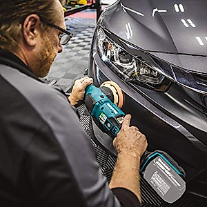 Makita XOP02Z 18V LXT® Lithium-Ion Brushless Cordless 5" / 6" Dual Action Random Orbit Polisher, Tool Only