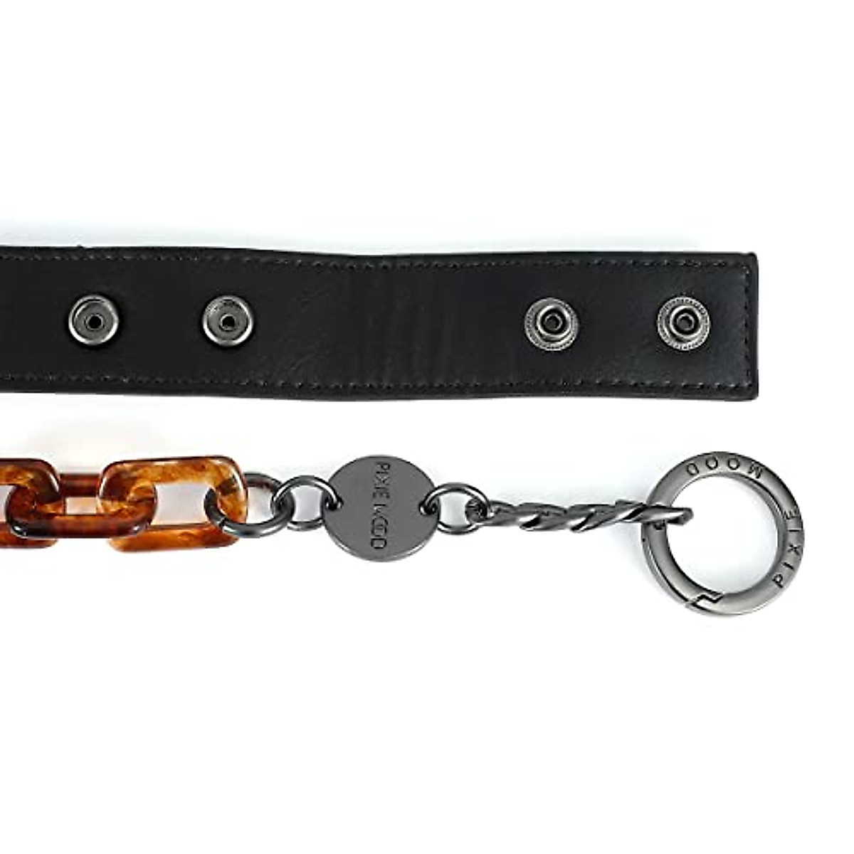 Pixie Mood Belle 9.8 x 10 Vegan Leather Crossbody Bag, Black