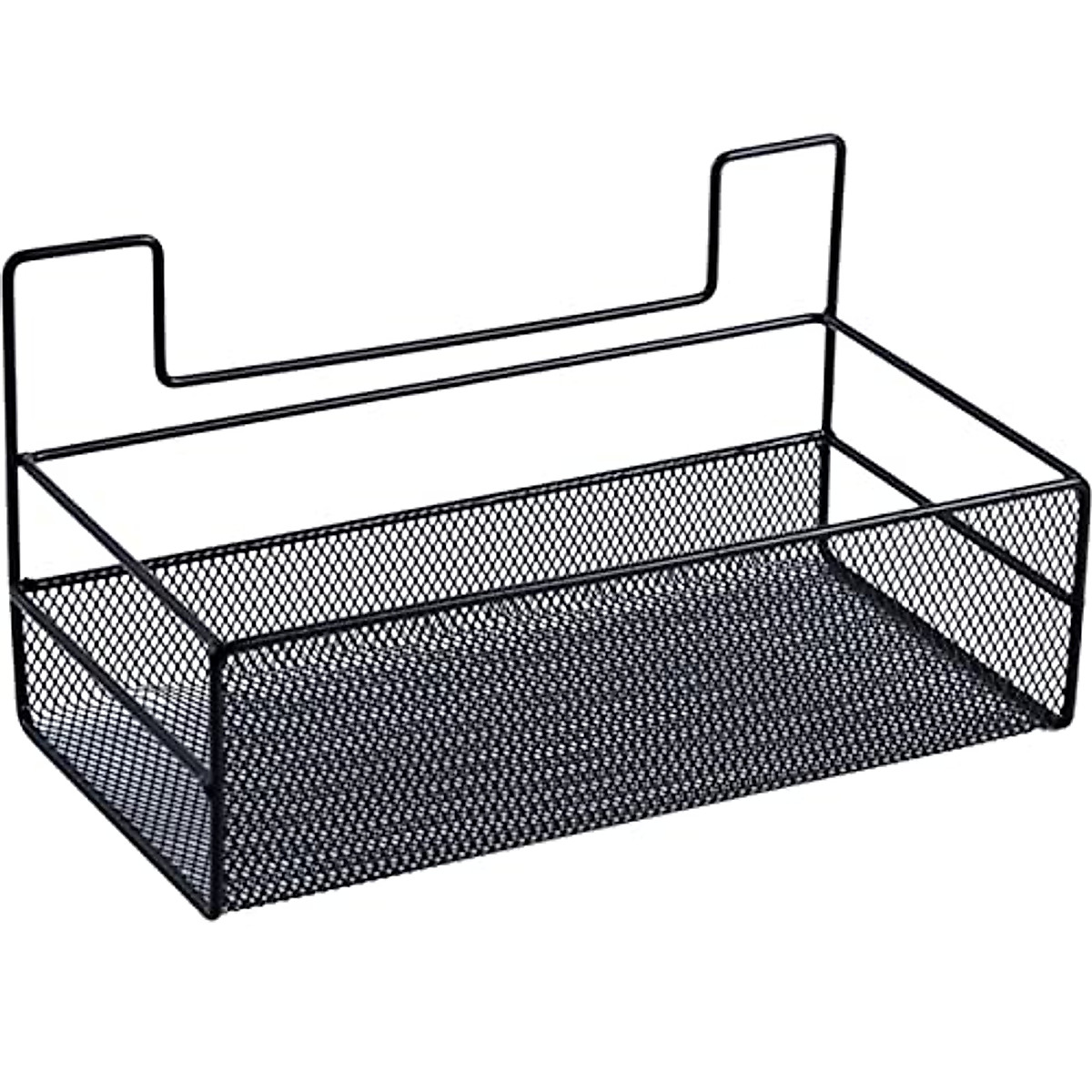Angoily Laundry Metal Wire and Toiletries Storage Hanging Shelf Caddy Organizer Shelves Drilling Office Basket Room Kitchen Floating Conditioner Shampoo Home Mesh No Shower Bedroom Wall