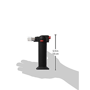 Fox Run 4846 Butane Crème Brûlée Chef Torch, Black 2 x 4 x 5.75 inches