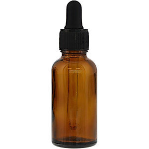 Juvale Amber Glass Eye Dropper Bottles (14 Pack), 1 Ounce