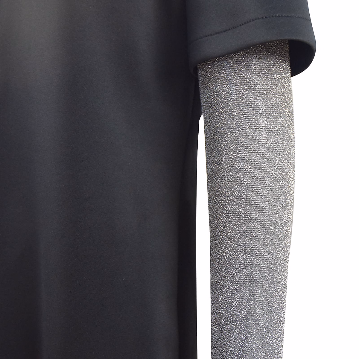 Womens Mavis Costume with Stocking Black Mini Bodycon Dresses Halloween for Girls (X-Small, Adult)