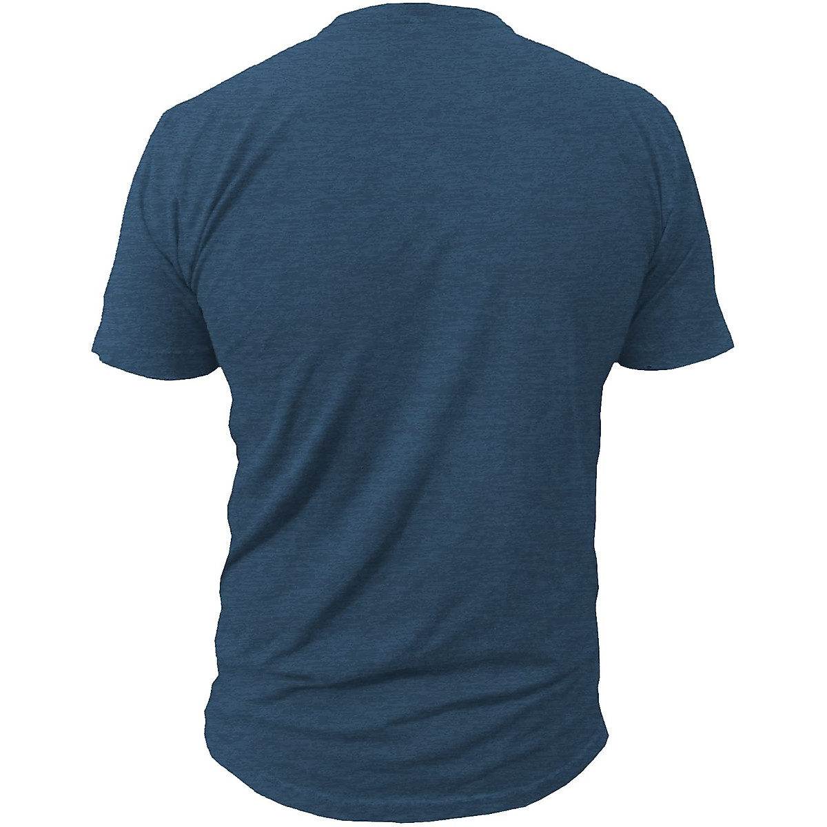 GYM LIFE Men's Power Up Icon Athletic Performance Short Sleeve Workout T-Shirt, Navy Blue (X-Large)