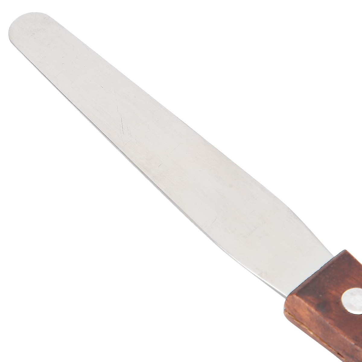 3 pieces waxing stainless steel spatula for clean application of wax or sugaring paste, wax spatula metal spatula for Brazilian waxing, stainless steel hair removal and wax spatula