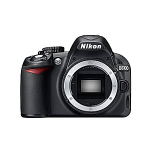 Nikon D3100 14.2MP Digital SLR Camera Body Only - (Black) (Kit Box, No Lens) (International Version) (Renewed)