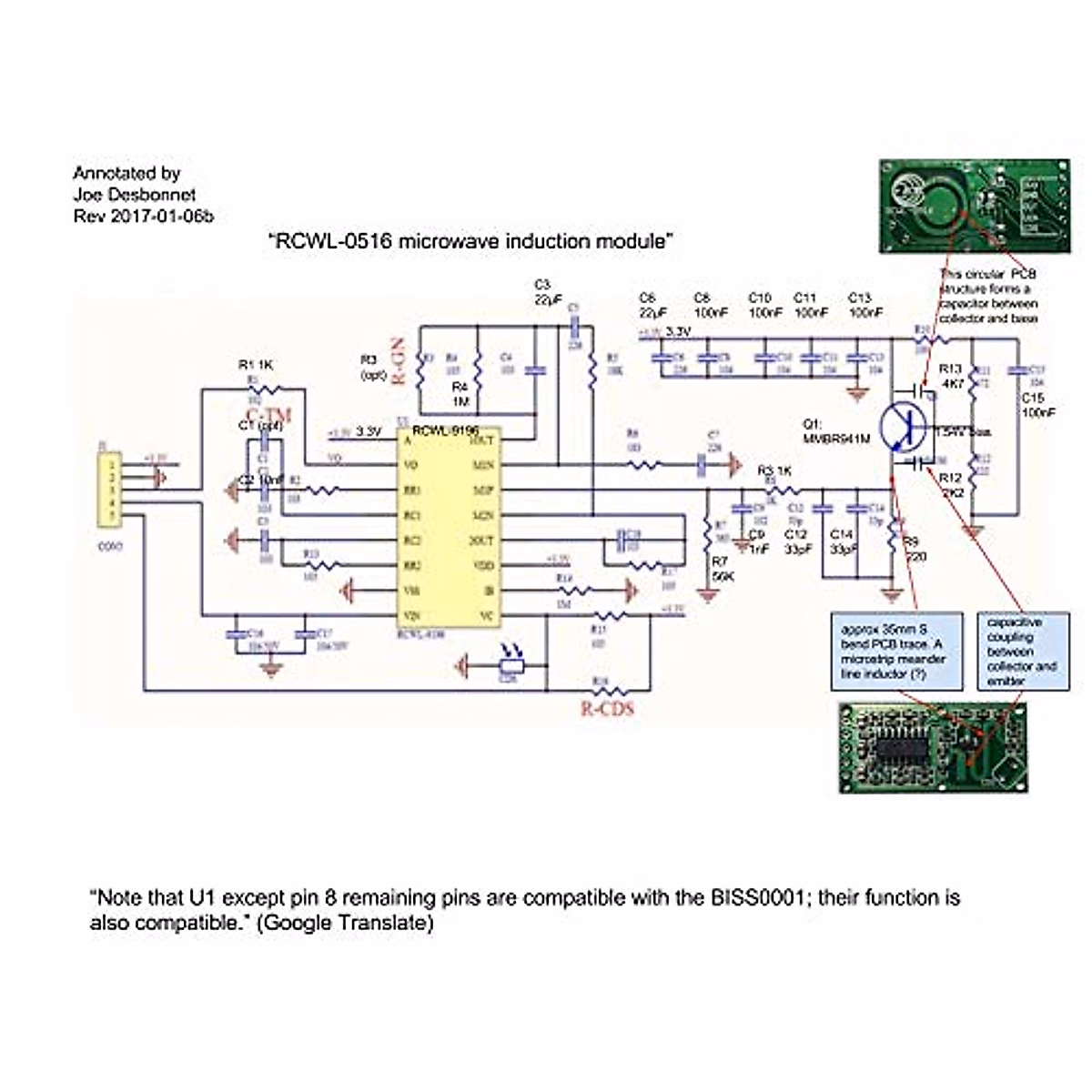 DIYmall RCWL-0516 Motion Detection Sensor, Microwave Radar Sensor, Switch Module, for Arduino ESP8266 Nodemcu Wemos, for Raspberry PI, for Human Rat Cat Detector, Detection Distance 5-7m