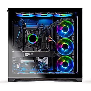 Skytech Prism II Gaming PC Desktop – AMD Ryzen 9 5900X 3.7 GHz, RTX 3090 24G GDDR6X, 1TB NVME SSD, 16G DDR4 3200, 1000W Gold PSU, 360mm AIO, AC Wi-Fi, Windows 10 Home 64-bit