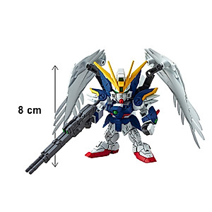 Bandai Gunpla Model Kit - Gundam - SD Gundam EX-Standard 004 Wing Gundam Zero (EW) - Built-in Robot - MK57600/5057600
