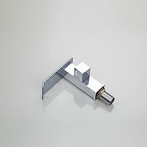 KECTIAKL Bathroom Sink Faucet Single Handle Single Hole Countertop Waterfall Faucet Bathroom Lavatory Faucet Mixer Tap