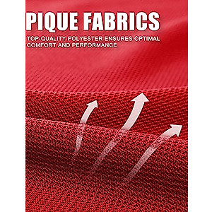 MAGCOMSEN Golf Polo Shirts for Men Short Sleeve Golf Shirts for Men Polo Shirts Work Shirts for Men T Shirts Fishing Shirts Casual Shirts Quick Dry Shirts Summer Shirts