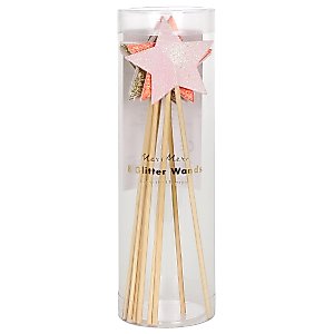 Meri Meri Glitter Star Wands (Pack of 8)