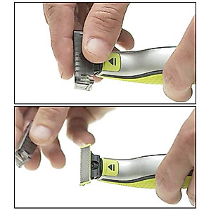 3mm Comb Trimmer Clipper for Philips OneBlade, Facial Hair Clippers Beard Trimmer Guide Comb, Replacement Shaver Comb