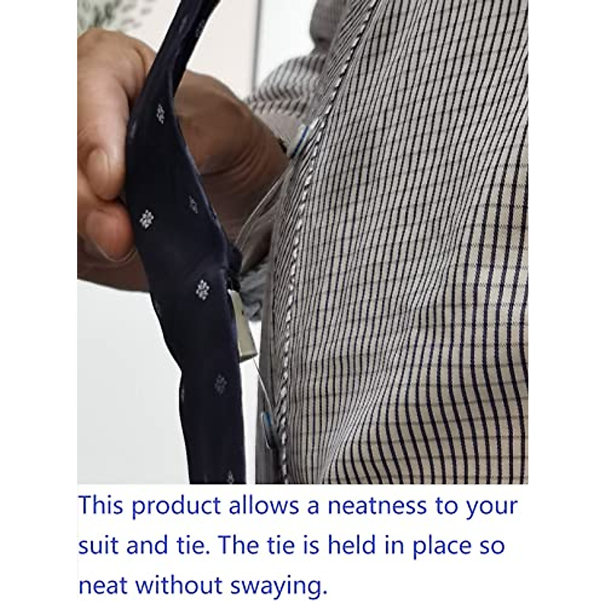 30 Pack GINFH Mens Tie Clip Invisible Tie Stays tie Holder Alternative to Tie Bars Tie Clips Personalized tie clip (30)