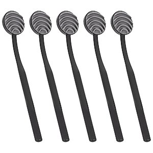 VILLCASE 5pcs cleaning brush tool scraper silicone spatula cleaners coating scrubber clean brush plastic portable brush