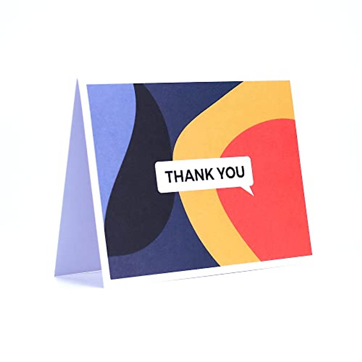L'apostrophe Thank You Cards - Set of Small Blank Notecards - Modern Design for Small Business, Birthday, Graduation, All Occasions (16 count)