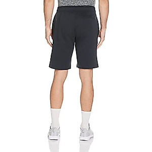 Under Armour Men's Rival Fleece Shorts, Black (001)/Onyx White, X-Small
