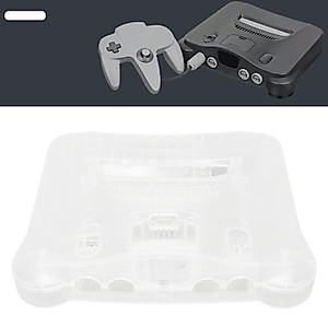 Replacement Translucent Clear Housing Case Multipurpose Retro Video Game Console Shell for N64 Retro Video Game Console