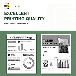 T650A21A High Yield Toner Cartridge - UOTY Compatible 1 Pack T650A21A Toner Replacement for Lexmark T654n T650dtn T652 T652n T652dn T652dtn T654 T654dn T654dtn T656dne TS654dn TS656dne Printer