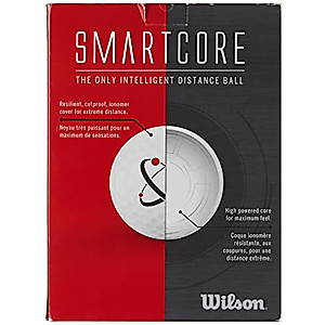 Wilson Smart Core Golf Ball - Pack of 24 (White)