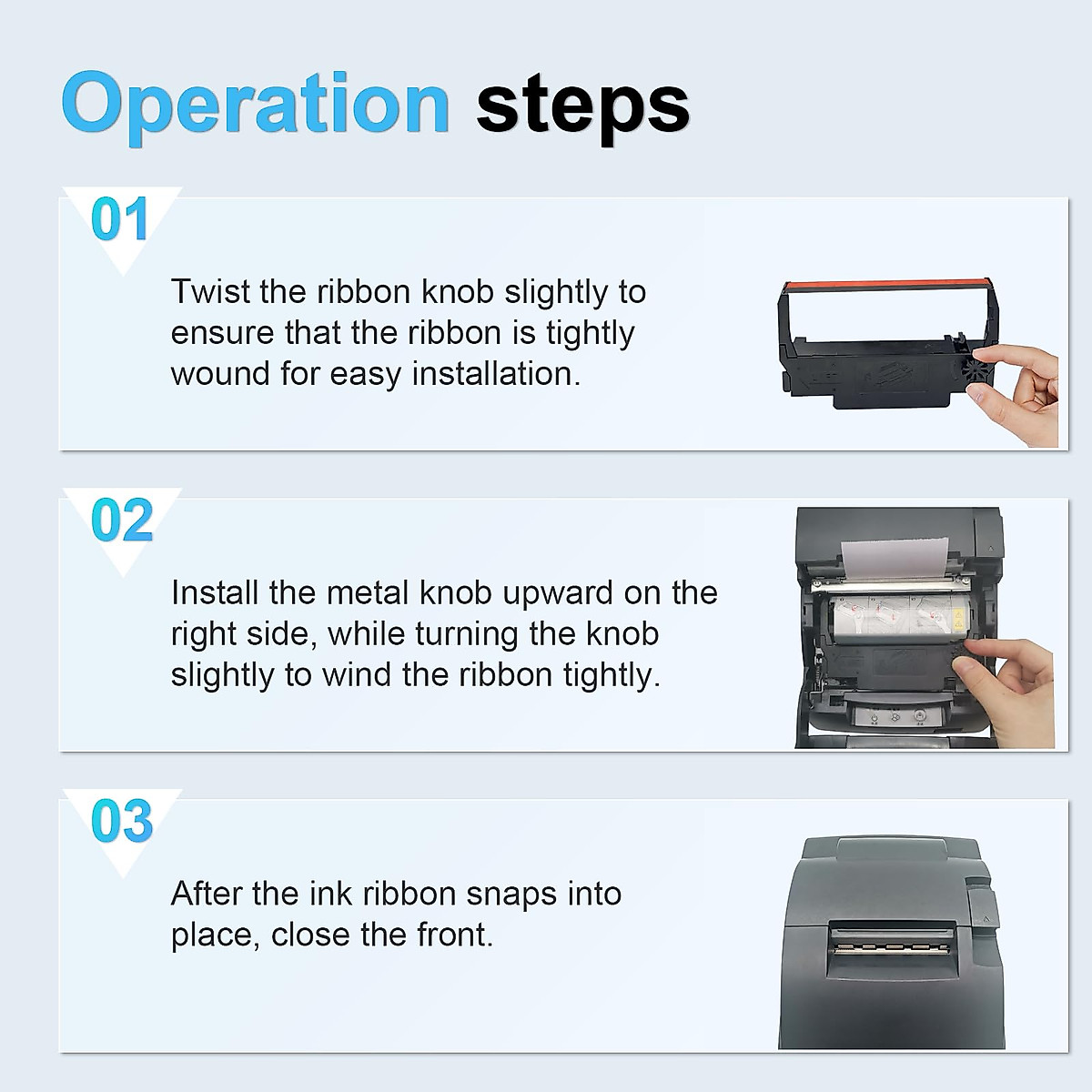 myCartridge 12-Packs Compatible Ink Ribbon Replacement for Star RC700 SP700 SP712 SP712R SP717 SP742R SP747 SP740 (Black/Red)