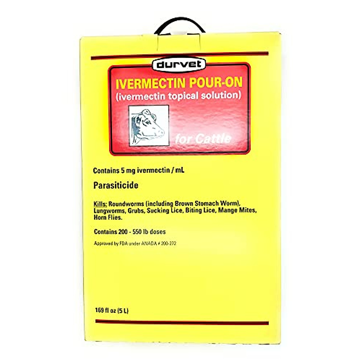 Ivermectin Pour On 5Ltr - Part #: 01-11045NB/F