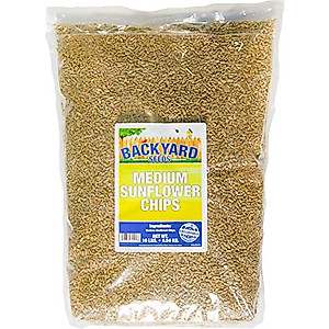 Backyard Seeds Medium Sunflower Chips 10 Pounds