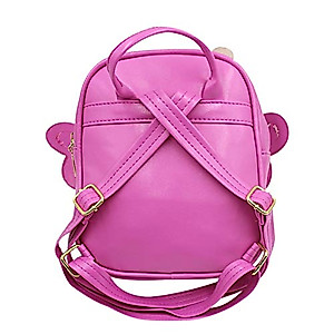 Pamayaneen Cute Bee Backpack Purse for Little Girl Mini Backpack 3D Cartoon Small Leather Daypack for Baby Girl Boy 1-5 Years