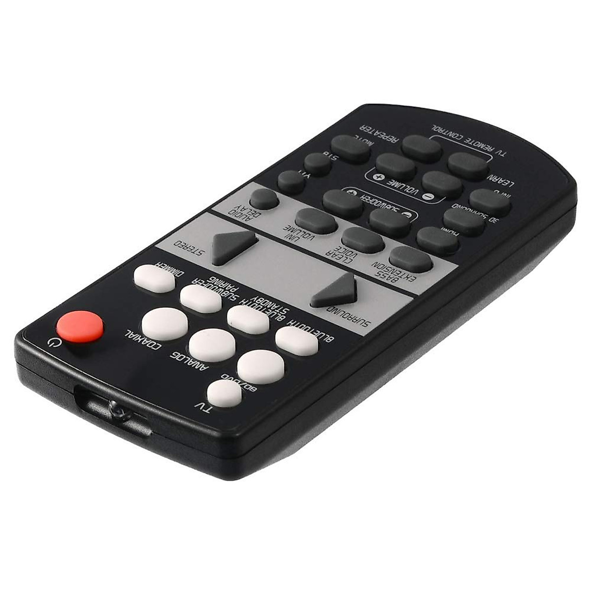 Replacement Remote Compatible with Yamaha YAS-107 YAS-108 YAS 1080 YAS-207 YAS 106 YAS-203 ATS-1070 ATS-1060 ATS-1080 ATS-1030 FSR66 ZJ78750 YAS-105 YAS-103 Soundbar Home Audio Speaker System