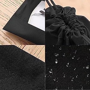 Swingers 16PCS Shoe Bags for Travel, Large Portable Travel Shoe Bags with Rope, space-saving dust-proof Non-Woven Shoes storage bag, for Packing, Shoes Organizers for Men And Women