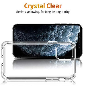 ESR Air Armor Designed for iPhone 11 Pro Case, [Shock-Absorbing] [Scratch-Resistant] [Military Grade Protection] Hard PC + Flexible TPU Frame, for The iPhone 5.8”(2019), Clear