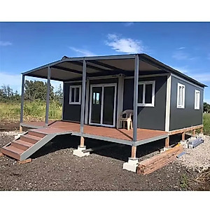 Prefab Expandable Portable Container Tiny House Structure Expandable Prefab Container Home House