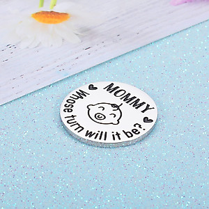 Christmas Gifts for New Dad Mom Gifts for New Daddy to Be Gifts for Husband Wife New Mommy Baby Announcement Pregnancy Keepsake for Soon to Be Father Dad Birthday Valentines Pocket Hug