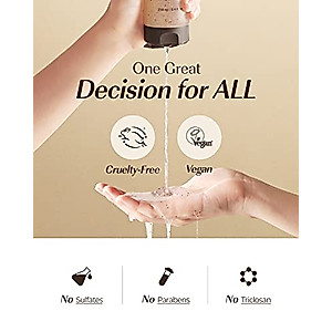 FOAMIST Hair Scalp & Thickening with Basil Mint and Caffeine no Chemical Hair Shampoo & Hair Conditioner SET for hair loss, Scalp 250ml / 8.4 fl.oz (2 Packs)