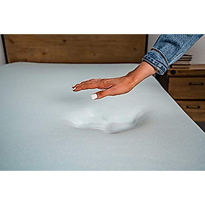 Dreamfoam Bedding 2" Gel Infused Slow Response Memory Foam Topper, Made in Arizona, Queen