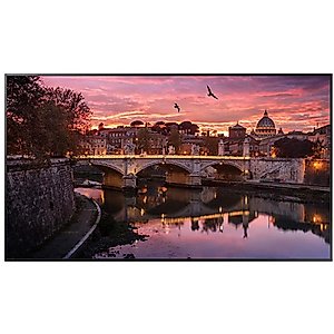 Samsung Electronics America QB75R-N LCD Display, Black