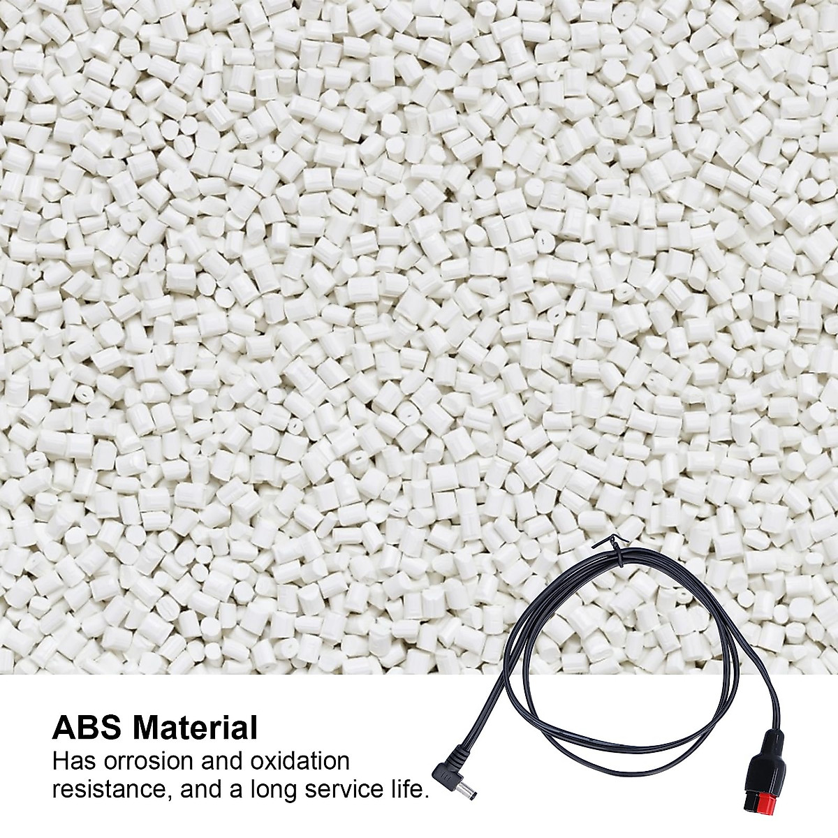 NBLTYPOX DC Power Supply Cable,ABS Radio Power Cable Car Mobile Radio Power Cable Electronics Accessories for ICOM IC‑705 ELECRAFT KX3 and KX2