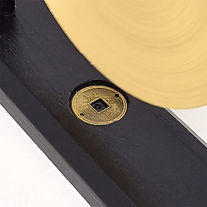 Zen Art Brass Feng Shui Desktop Zodiac Gong for Decor W1649